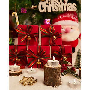 Hypmis Tea Lights Candles Bulk - 200 Pack, 4.5+ Hours Fully Burns Tealight Candles Unscented Smokeless Bright Flame Tealights for Home, Sabbath, Weddings, Christmas & Halloween Decor, White