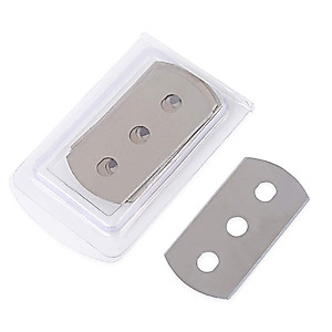 Gomake Replacement Blades for Bodyguard Vinyl Backing Cutter Knife, Stainless Steel, Pack of 50