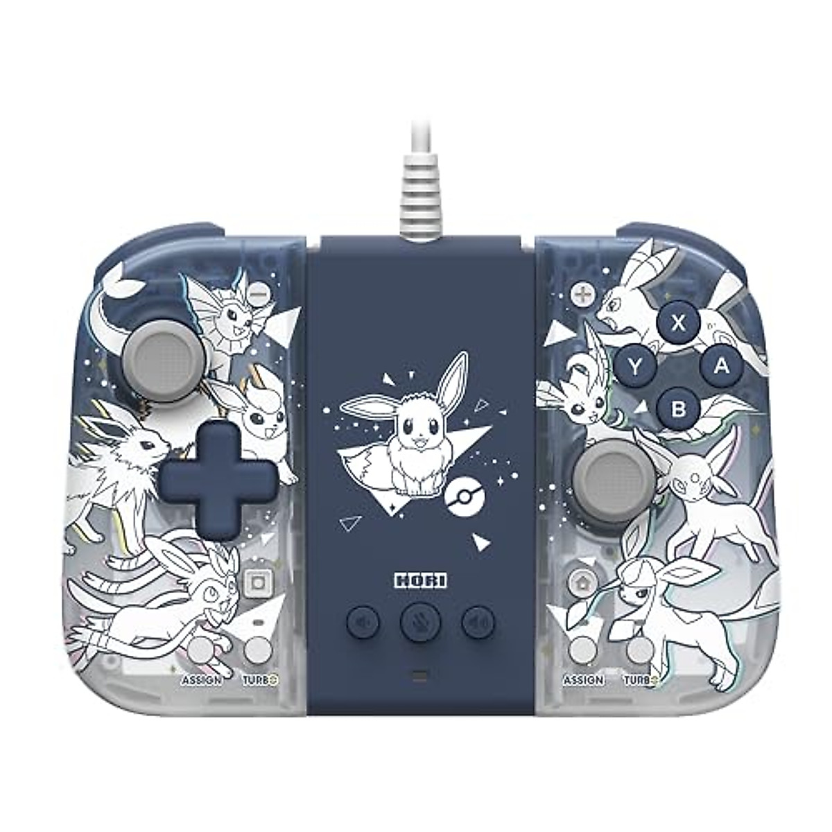 HORI Split Pad Compact Attachment Set (Eevee) for Nintendo Switch - Officially Licensed By Nintendo and The Pokémon Company International
