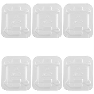 DGZZI CPU Box 6PCS CPU Plastic Clamshell Tray Case Container for Intel LGA775 LGA1150 LGA1155 LGA1156