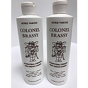 Colonel Brassy Surface Cleaner 2-pack 16oz Bottle Polish