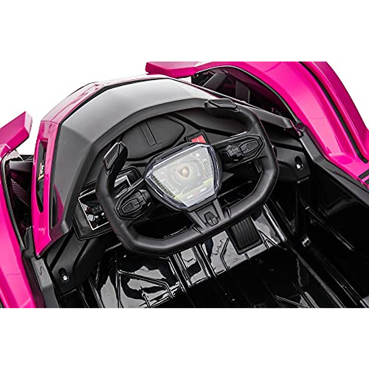 Dakott Lamborghini V12 Vision Gran Turismo Ride on Sports Car for Kids., Pink, Large