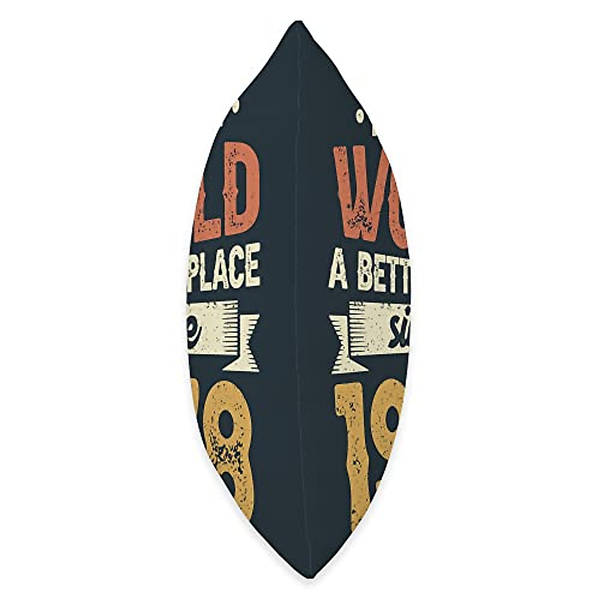 45th Birthday Gifts for Women and Men 45 Birthday Making The World a Better Place Since 1978 Throw Pillow, 18x18, Multicolor