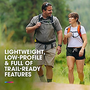 HydraPak Contour (2L Hydration Reservoir) - Low-Profile Water Bladder, Fits Most Hydration Packs – High-Flow Bite Valve, Leak Proof, Fully Reversible, and Dishwasher Safe