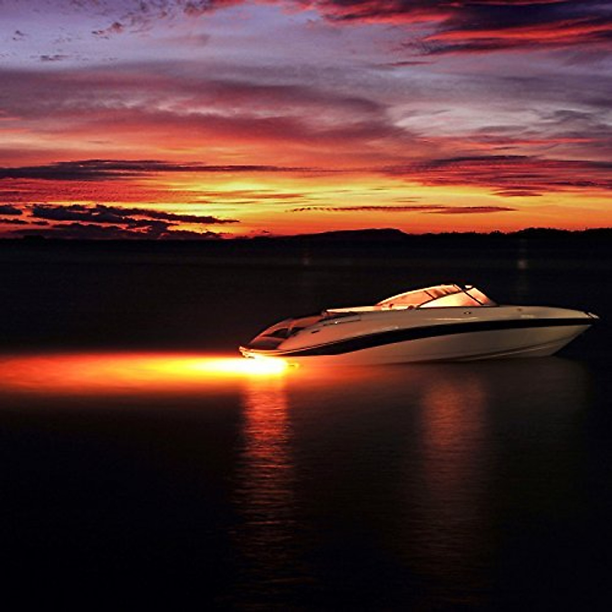 Lumitec Lighting 101510, LED Underwater Light, SeaBlaze Quattro Underwater Light, Spectrum Full-Color RGBW