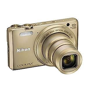 Nikon COOLPIX S7000 Digital Camera (Gold) - International Version (No Warranty)