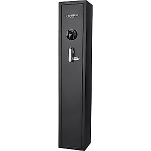 New Barska Large Quick Access Biometric Rifle Safe Cabinet (52 in x 8.6 in x 9.8 in)