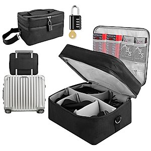 MUOUM Toy Storage Bags Toy Box Toy Bag Toy Organizer Toy Container Locking Storage Box Travel Bag For Toys Game Toys Storage Bags
