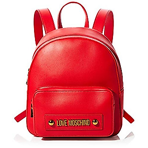 Love Moschino Women's Backpack Handbag, Red (Rosso), 9x12x23 centimeters (W x H x L)