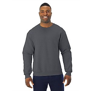 Fruit of the Loom Adult 7.2 oz. SofSpun® Crewneck Sweatshirt M CHARCOAL HEATHER