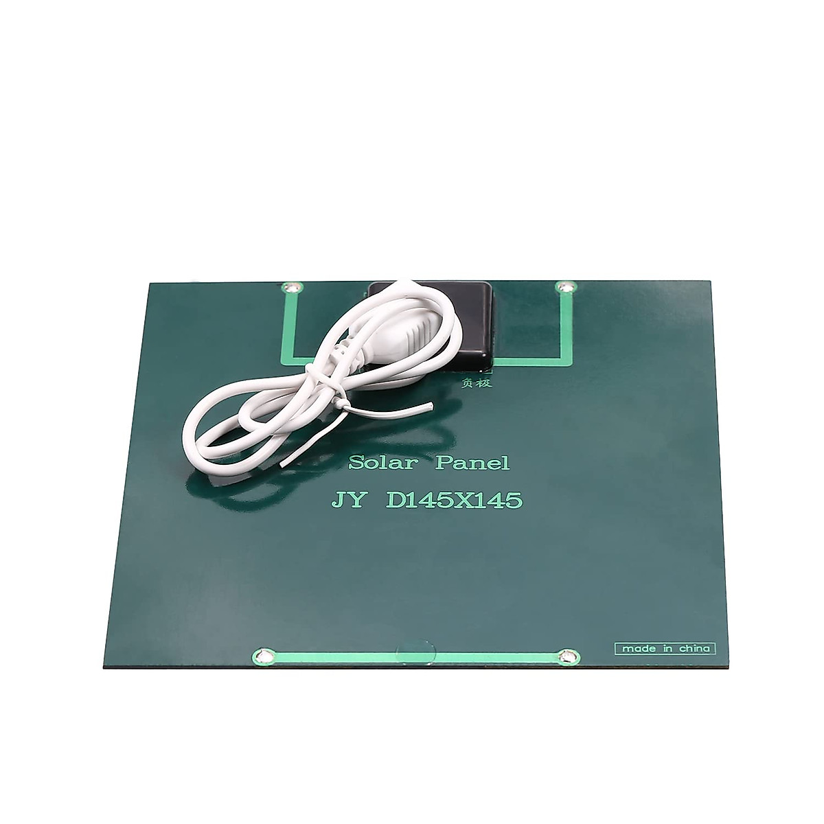 Fielect 6V 3W Single Crystal Mini Solar Panel Module DIY for Light Toys Charger 145x145mm 1Pcs