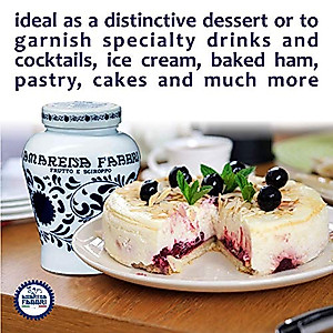 Fabbri Amarena Wild Cherries in Syrup, Gluten Free, Non- GMO, Vegan, 21 Ounce