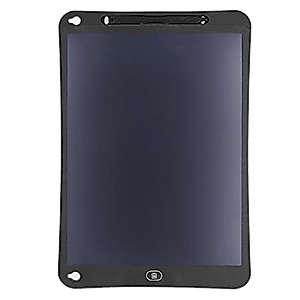 Gaeirt LCD Writing Tablet, Electronic Doodle Board One Click Clear Eye Protection Lightweight 15inch for Kids for Drawing for Doodling(Black, 15 Inch Color Screen)