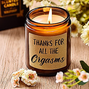 Lavender Scented Candles - Funny Gifts for Husband Men, Anniversary, Naughty Gift for Him, Birthday Gifts for Boyfriend, Engagement Gifts for Fiance, Housewarming Gifts for Friend