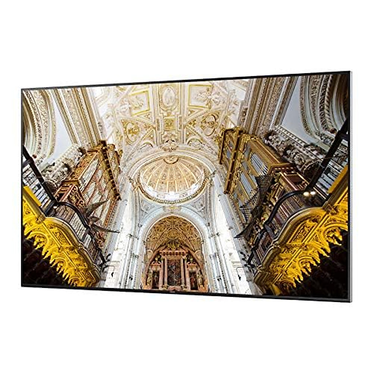 SAMSUNG QM85N 85 inch 3000: 1 8ms DVI/HDMI/DisplayPort/RJ45/USB LED LCD Monitor, W/Speakers