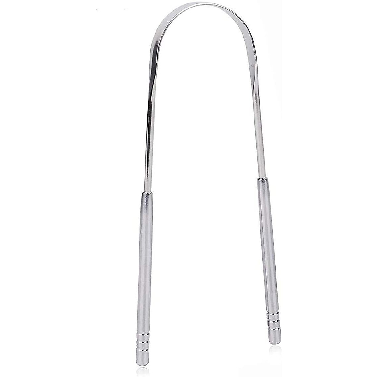ZUER Tongue Cleaner, Steel Tongue Scrapers for Adults,Use for Plaque Removal, Bad Breath and to Restore l Hygiene or Taste Sensation