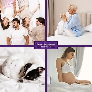 RV Bunk Waterproof Mattress Protector (30" Wx75 L) - Fitted Sheet Style - Cot Size Hypoallergenic Premium Quality Cover Protects Against Dust, Allergies