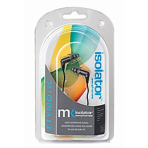 Etymotic Research MK5 Isolator Low Profile Noise-Isolating In-Ear Earphones