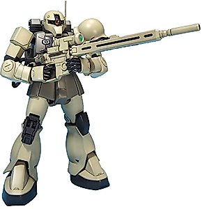 Bandai Hobby - Mobile Suit Gundam - #71 MS-05L ZAKUI Sniper Type, Bandai HGUC 1/144 Model Kit