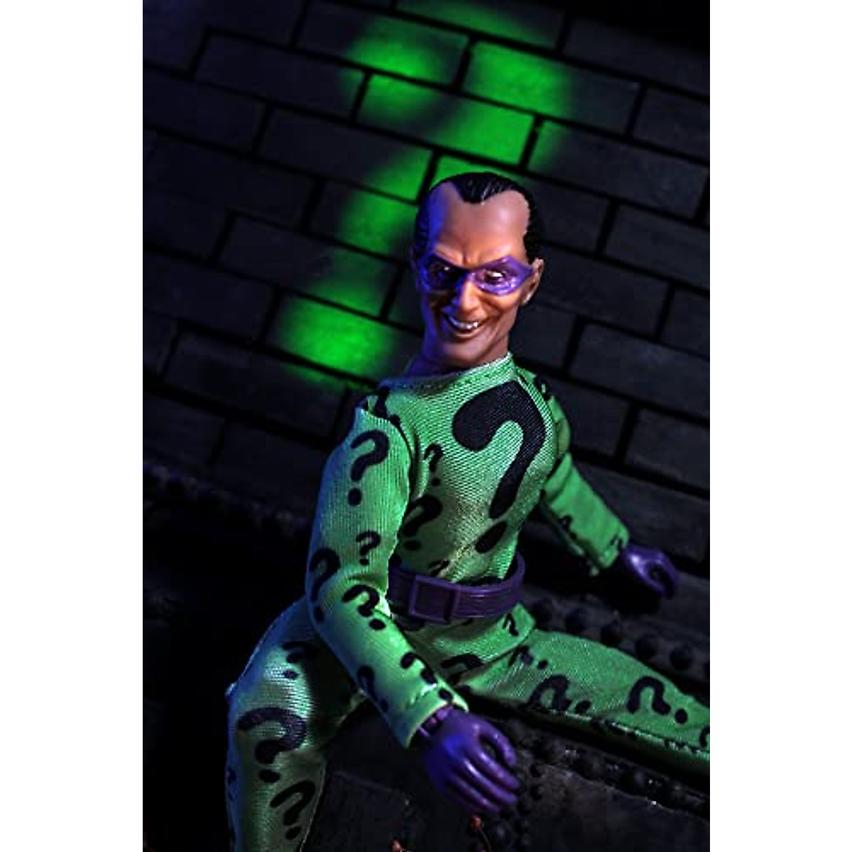 Mego DC Comics Riddler 8" Action Figure Multicolor