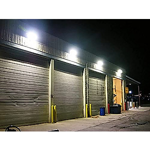 (4 Pack) LED Wall Pack Light, 100W 11000LM 5000K Daylight with Dusk-to-Dawn Sensor Wall Lights, 600-800W HPS/HID Equivalent Commercial and Industrial Outdoor LED Lights for Warehouses, Parking Lots