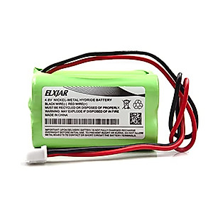 YUTSUJO (2-Pack) 4.8V AA1800mAh NI-MH Battery Pack Replacement for OSI OSA126 OSA-126 Exit Sign Emergency Light and Solar Light Batteries