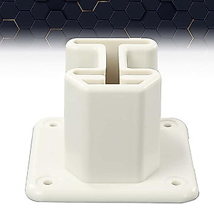 PIT66 2Pcs Heavy Duty Resin in-Pool Above Ground Swimming Pool Ladder Compatible with Ladder Flange 832414