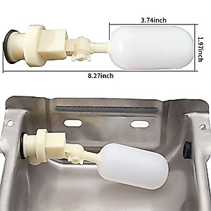 Automatic Horse Waterer Upgraded Livestock Water Bowl Stainless Steel Trough for Cattle Cow Pig Sheep Pet Dog