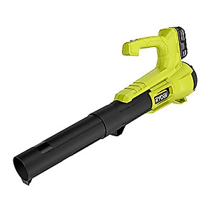 RYOBI ONE+ 18V Cordless Battery String Trimmer and Blower Combo Kit (2-Tools) with 4.0 Ah Battery and Charger