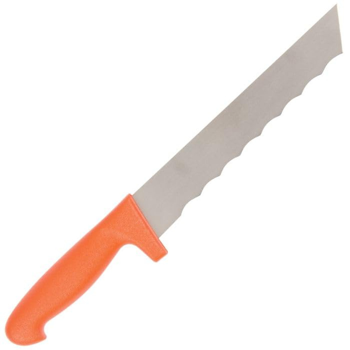 A.M. Leonard Stainless Steel Cut-All Knife with Wavy Edge (8-Inch Blade)