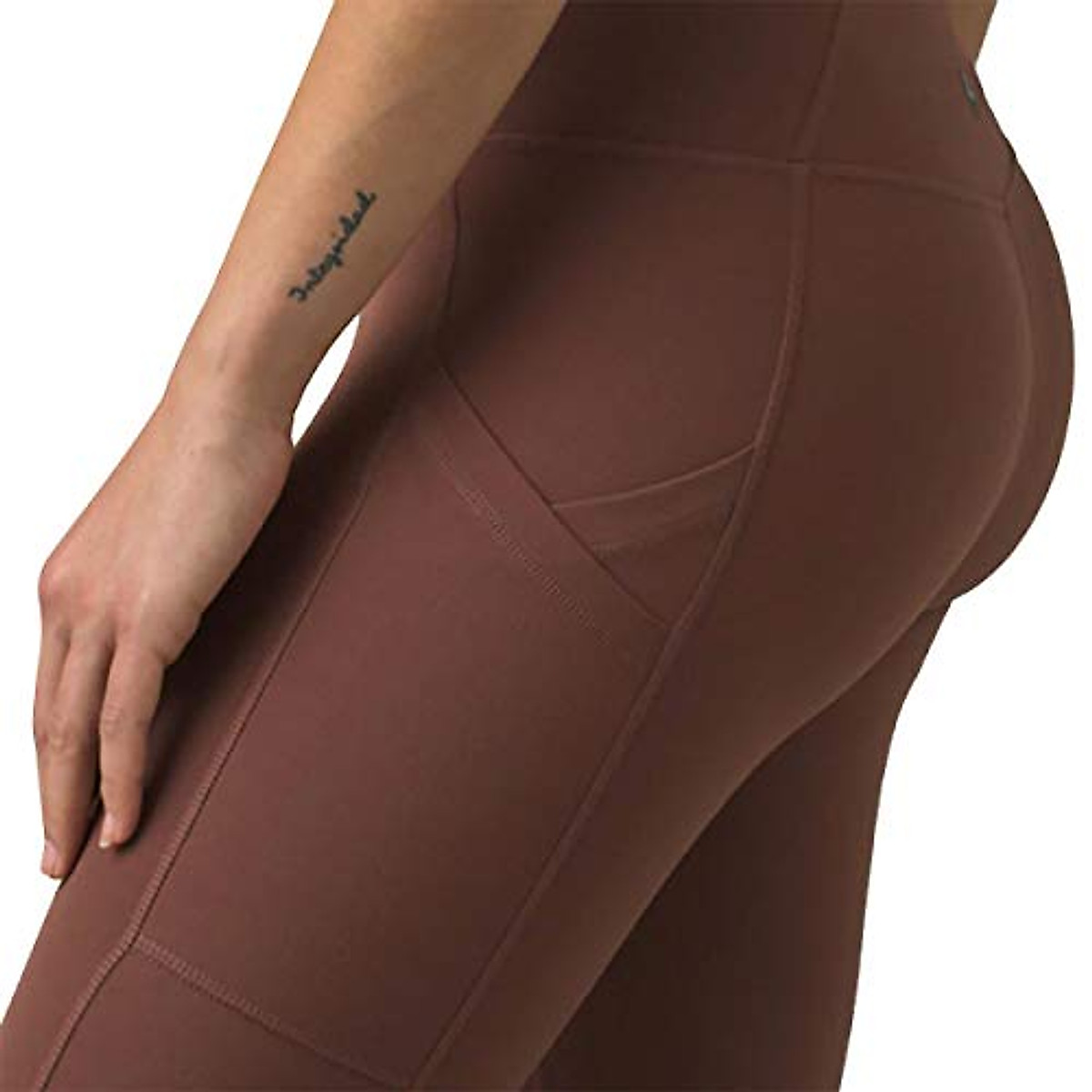 prAna Women's Standard Electa Legging, Flannel, Medium