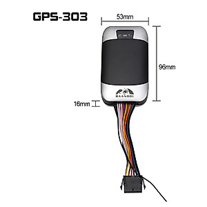 BAANOOL BN-303F/G 2G GPS Tracker for Vehicles Fuel Car Tracker Device No Monthly Fee Intelligent Management Tracking System Free Subscription (BAANOOL-303G)