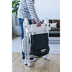 Inglesina Gusto Folding Convertible High Chair For Baby & Toddler Chair With Removable Tray, Cream