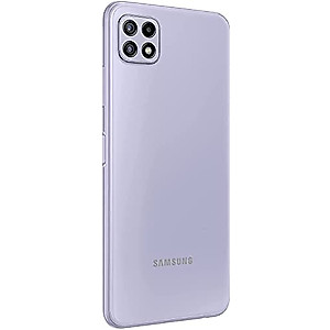 Samsung Galaxy A22 5G (SM-A226B/DS) Dual SIM 128GB/ 8GB RAM, 6.6” GSM Unlocked International Version - No Warranty - Violet