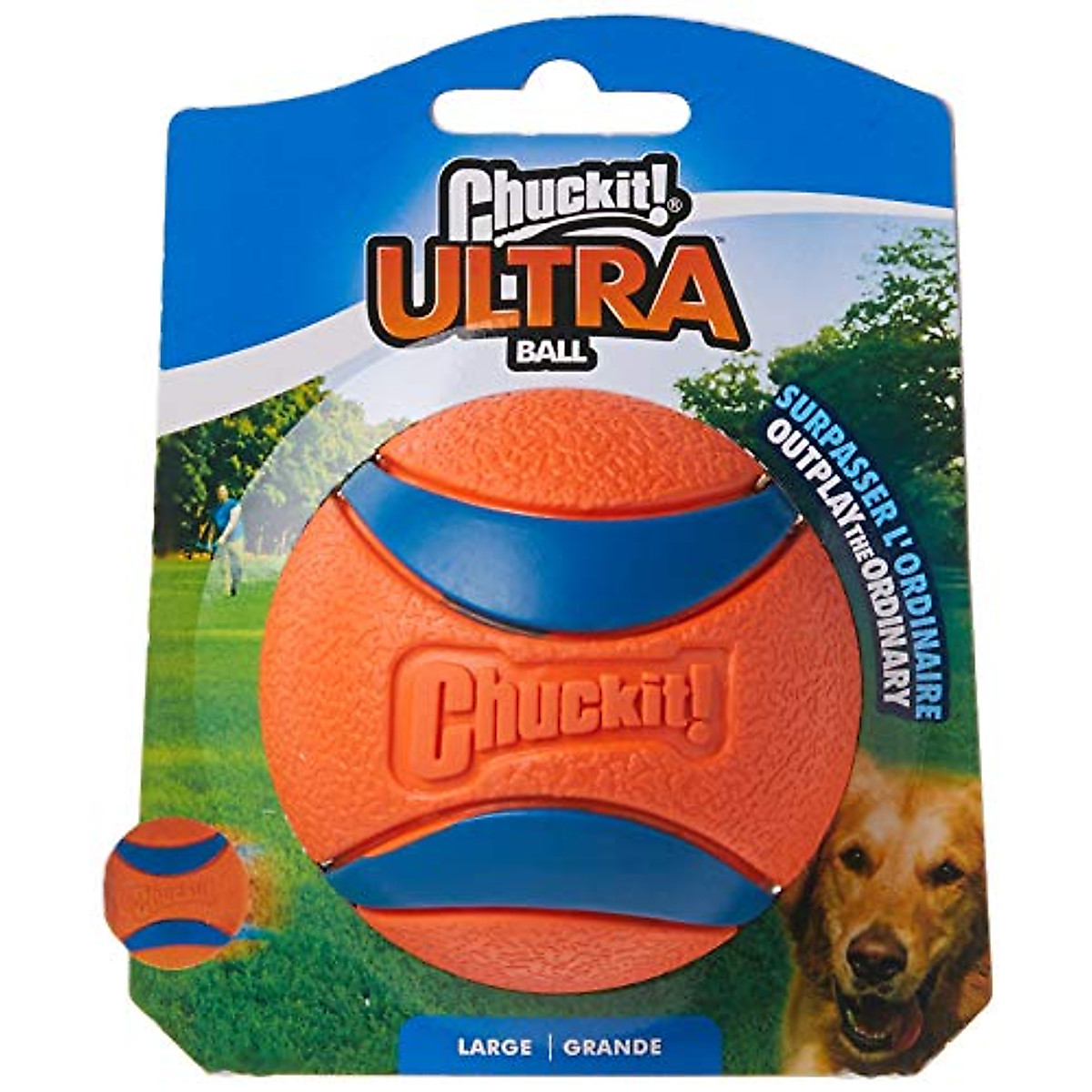 Chuckit Dog 3 Pack of Ultra Balls, Large