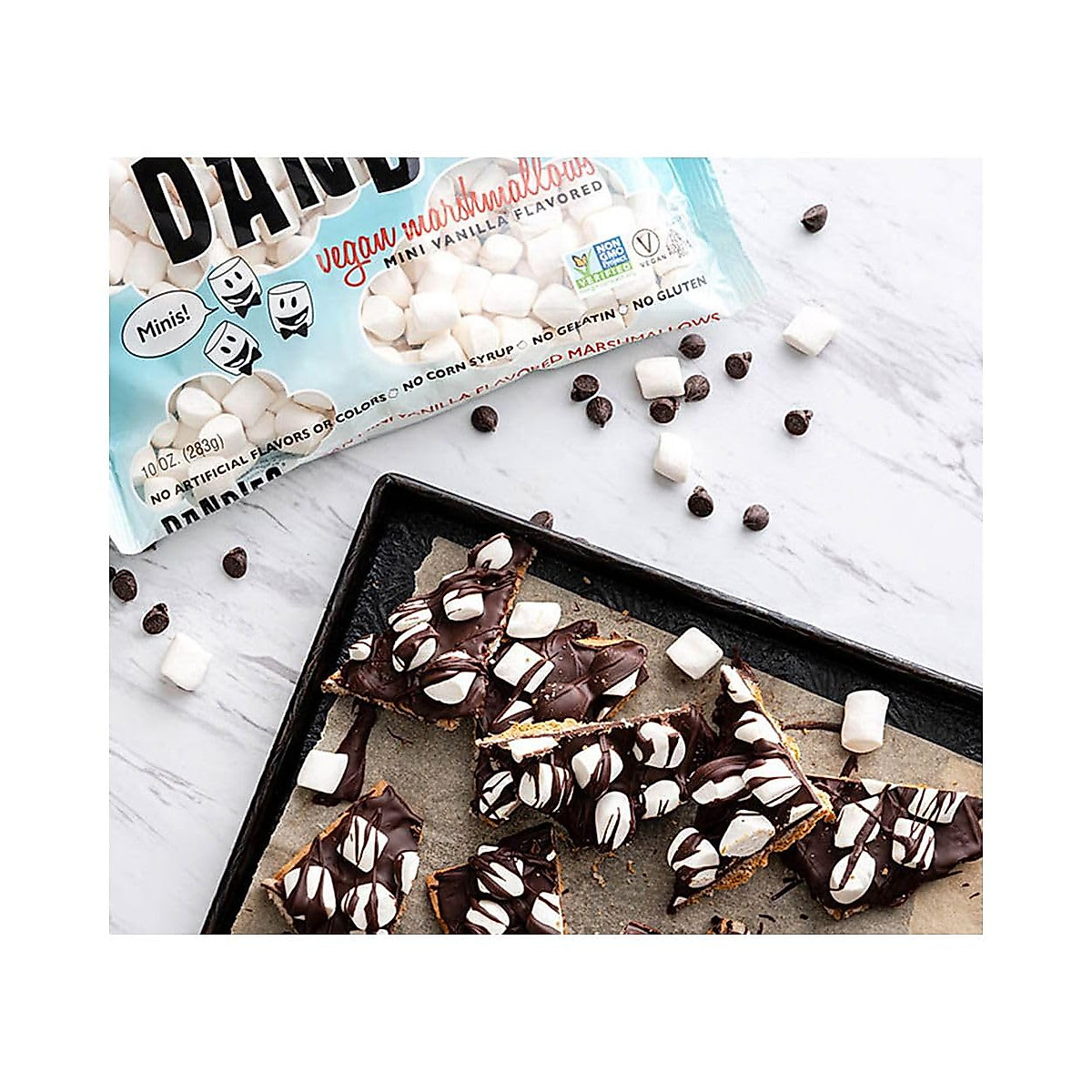 Dandies, Vegan Gluten Free Marshmallows Minis, 10 Ounce