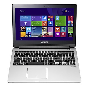 ASUS Flip 2-in-1 TP500LA-AS53T Laptop (Windows 8, Intel Core i5-5200U 2.2 GHz, 15.6" LED-lit Screen, Storage: 1 TB, RAM: 8 GB) Black/Silver