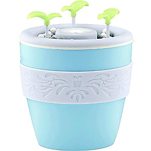USB Reptile Fogger Humidifier Humidifying Fog Machine Terrarium Tank Potted Plant Pet Supplies for Amphibians Lizard Leopard Gecko Lizard Scorpion Crested Gecko Crickets Beetle(Blue)