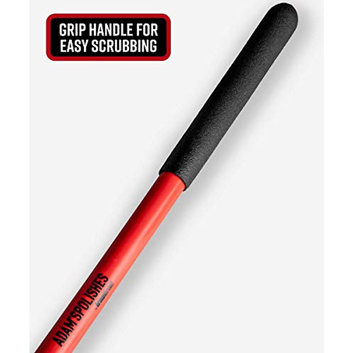 Adam's Wheel Woolies Car Detailing Brush (Bundle) - Car Cleaning Wheel Brush | Use W/Wheel Cleaner, Rim Cleaner, Chrome Cleaner | Car Wash Brush Cleans Brake Dust from Barrels & Hard to Reach Areas