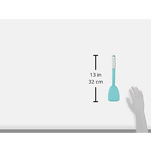 KitchenAid Short Turner, 12 inches, Aqua