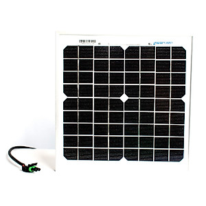 Spartan Camera Spartan Ghost GoLive 20 inch 15W 12V Solar Panel Trail Camera Charger Package with Panel Bracket, Cable Connector and Tree Mount