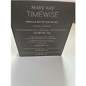 Mary Kay TimeWise Age Minimize 3D Miracle Set - Travel The Go Set - Normal Dry Skin
