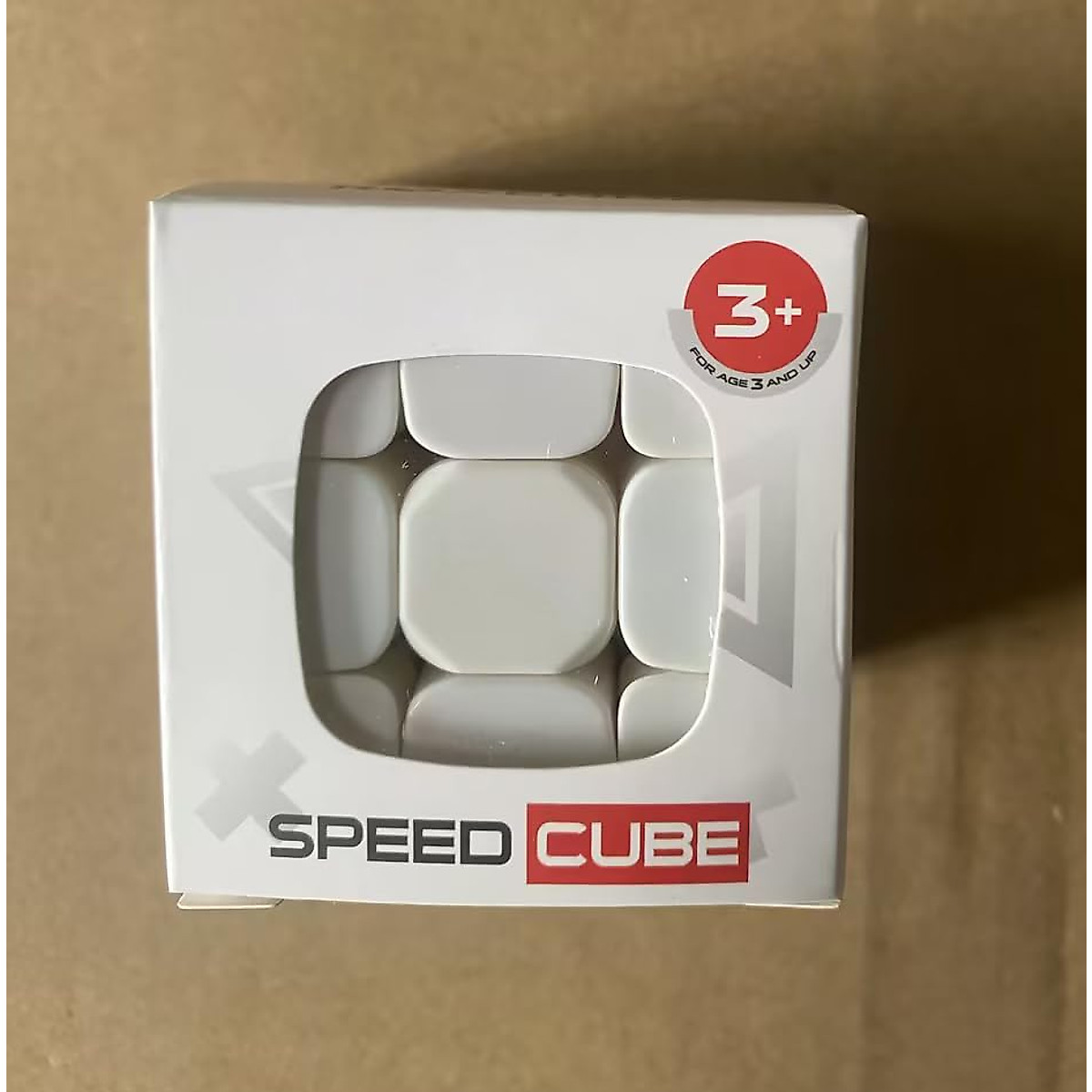Full Size 3x3x3 Speed Cube Set, 2.2in Puzzle Party Favors Toy Stickerless Magic Cube Set, School Classroom Prize for Students, Birthday Party Stocking Stuffers Gifts for Kids Teens Adults (1 Pack)