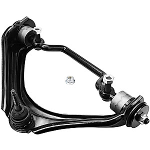 Detroit Axle - Front 4pc Suspension Kit for 02-05 Ford Explorer Mercury Mountaineer Lincoln Aviator 2002 2003 2004 2005, 2 Upper Control Arms 2 Lower Ball Joints Replacement