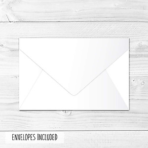 24 Cactus Thank You Cards With Envelopes Bulk - Housewarming Thank You Cards Wedding Thank You Cards With Envelopes Kids, Baby Shower Thank You Cards Graduation Thank You Notes With Envelopes Set