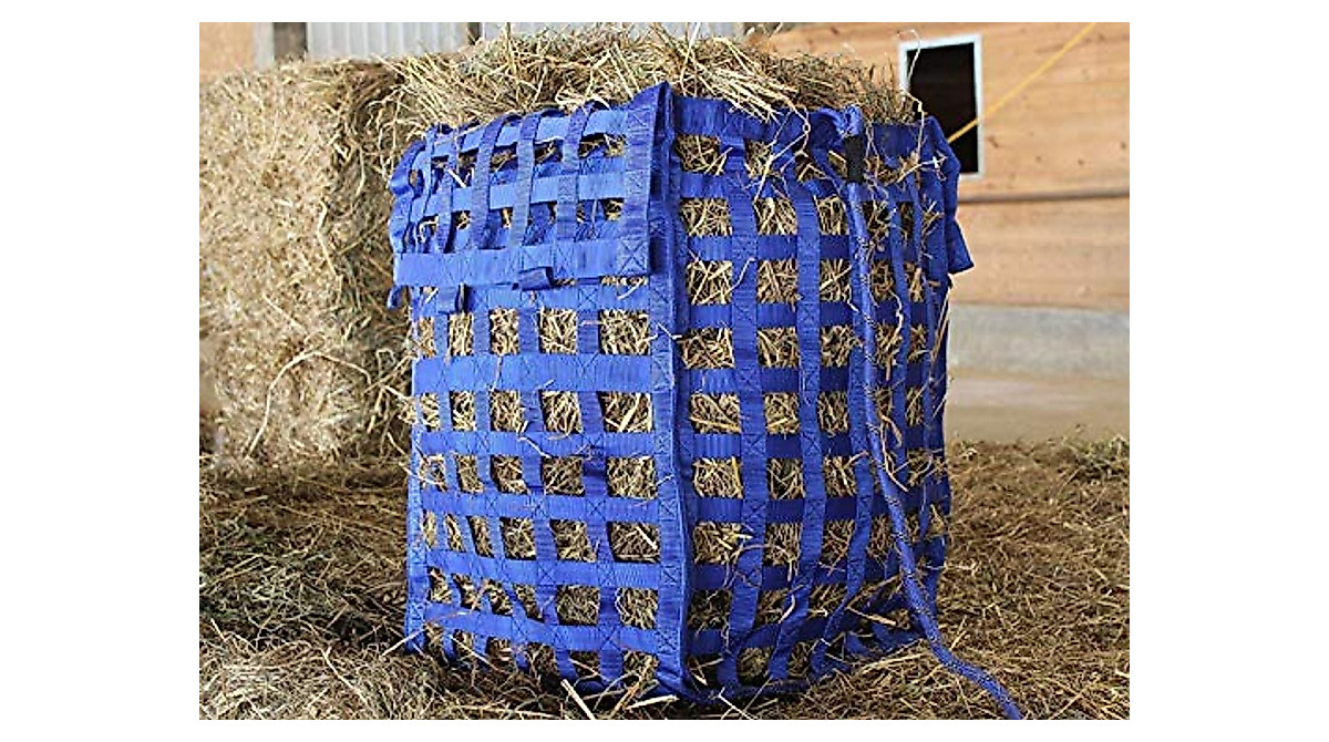 Derby Originals Slow Feed Hay Bale Bag for Horses