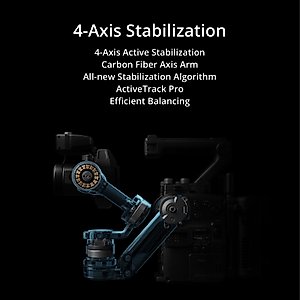 DJI Ronin 4D-6K, 4-Axis Stabilization on Par with a Dolly, Highly Integrated Modular Design, Full-Frame Gimbal Camera, 6K/60fps and 4K/120fps Internal ProRes RAW Recording, LiDAR Range Finder and More