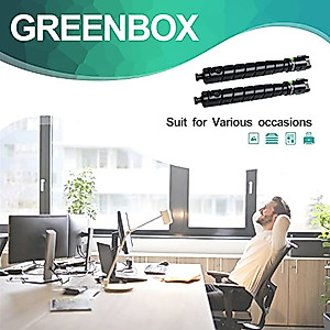 GREENBOX Remanufactured GPR58 High Yield Toner Cartridge Replacement for Canon GPR-58 for Advance iR-ADV C256 C256iF C356 C356iF DX C257 C257iF C357 C357iF Printer 2182C003AA (23,000 Pages, 2 Black)