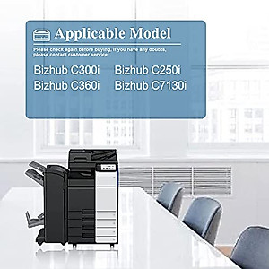 Technica Brand Compatible TN328C Cyan Toner Cartridge for Bizhub 300i, 360i, 450i, 550i, 650i, C250i, C300i, C360i, C450i, C550i, C650i - TN-328C, TN328C, AAV8430