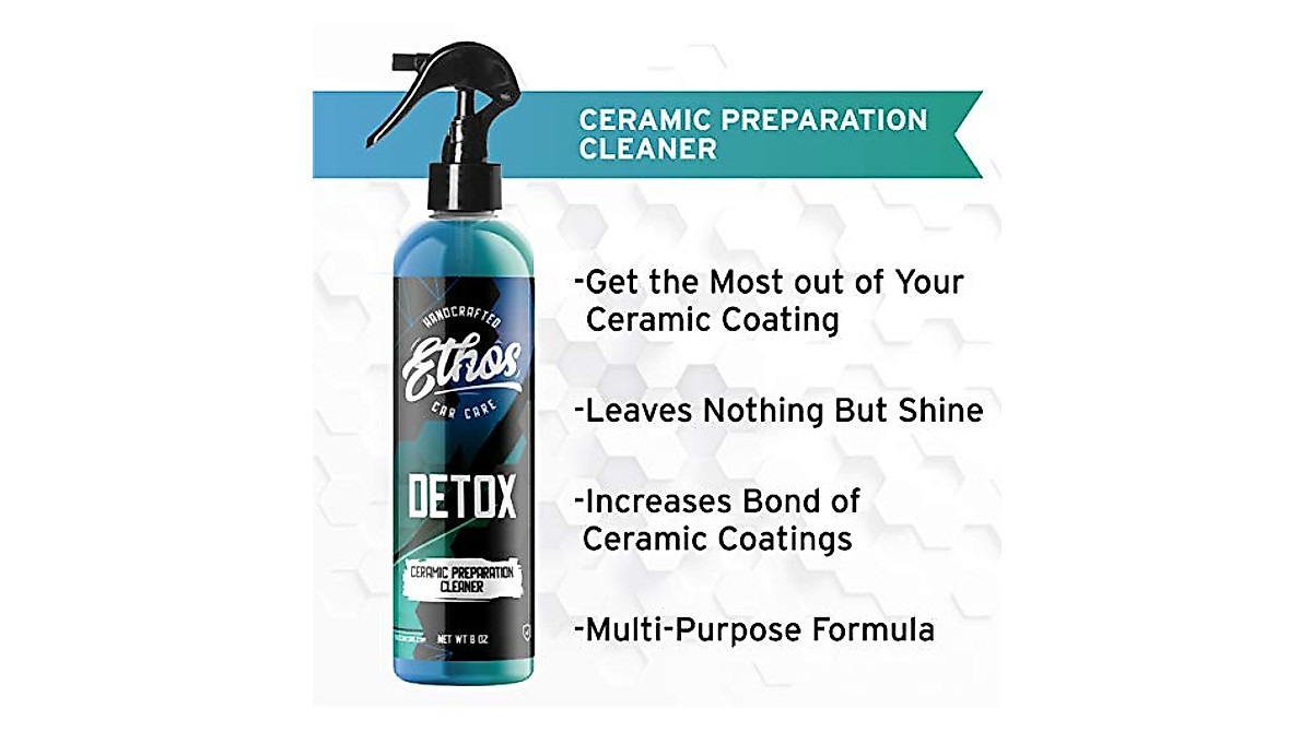 Ethos Detox Ceramic Coating Prep Spray for Perfect Surface Bonding